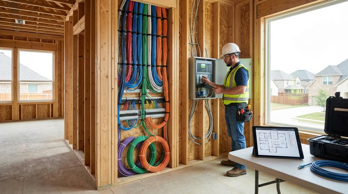 Smart Home Pre-Wiring Frisco 2025: New Construction Guide